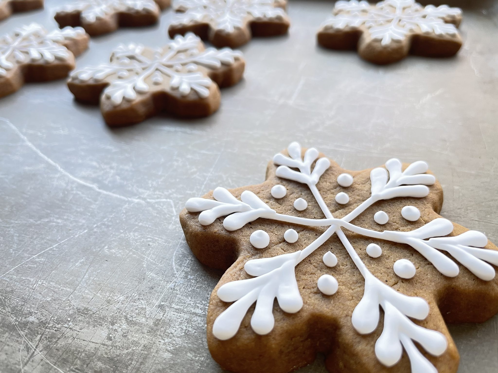 Soft Roll-Out Gingerbread Cookies - Sugared Sentiments