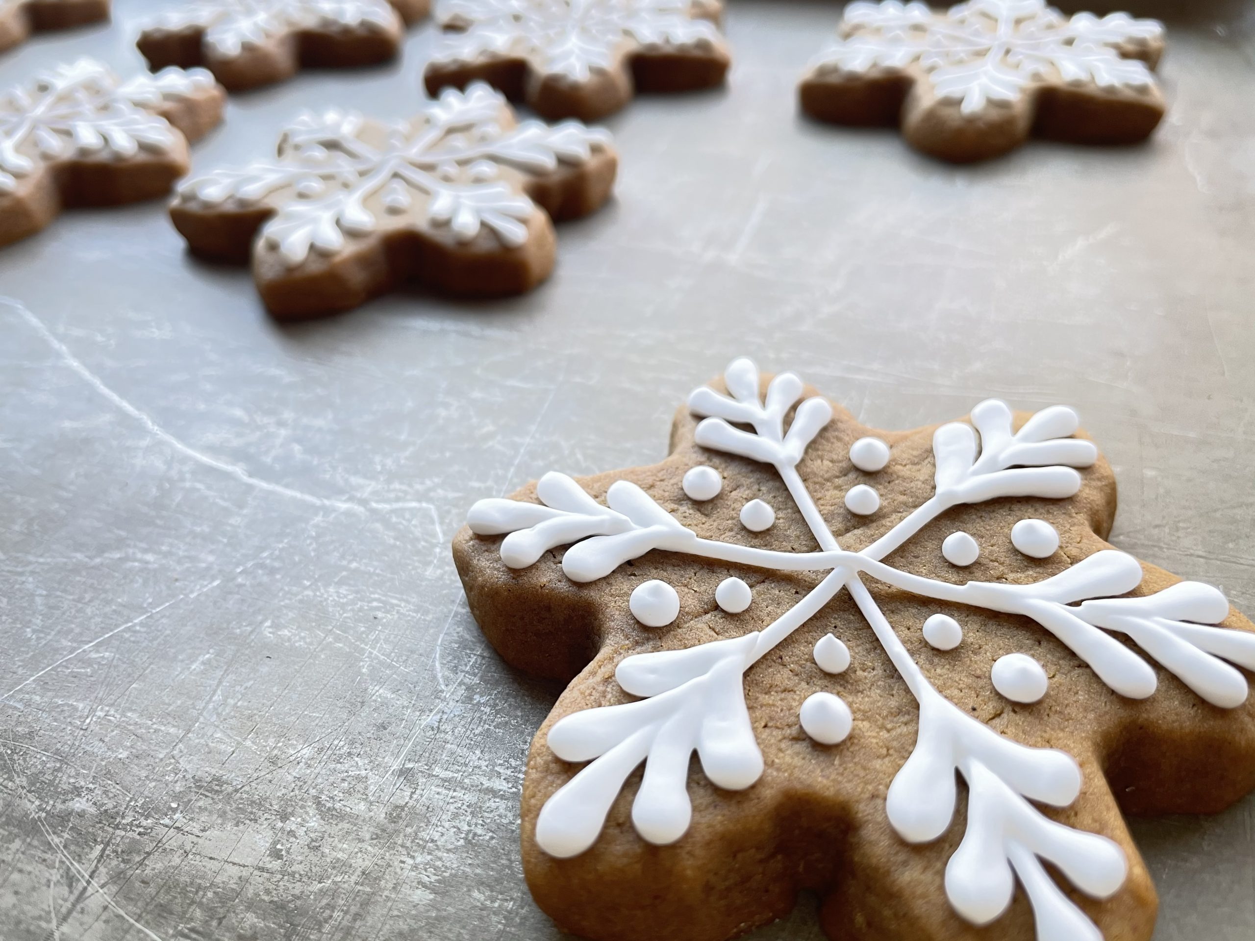 Soft Roll-Out Gingerbread Cookies - Sugared Sentiments